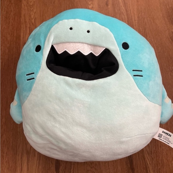 Toys | Nwt Japanese Samezu Mochi Shark Plush | Poshmark
